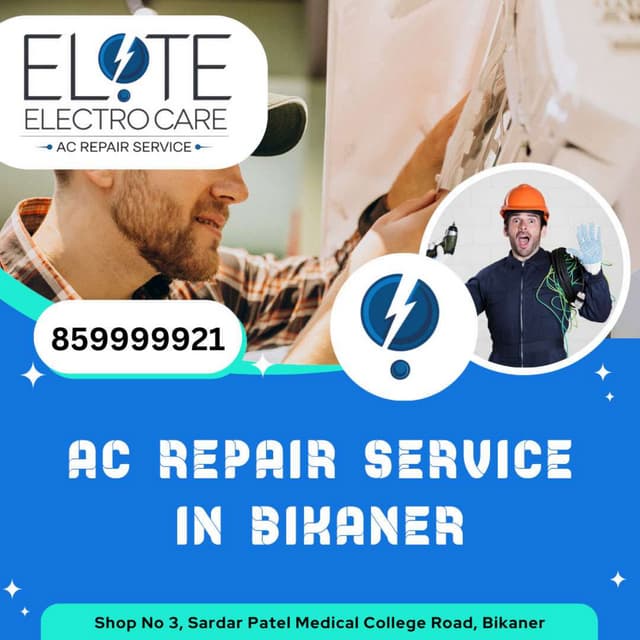 AC Repair Service in Bikaner - Elite Electro Care | PDF