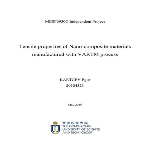 The independent project in composites | PDF