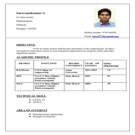 SaravanaKumar-Resume | PDF