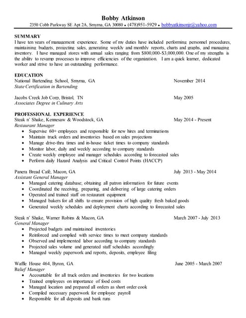 Brian tornatta resume l | PDF
