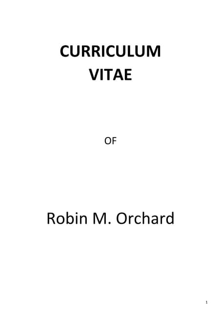 Curriculum Vitae for Sifiso M. Zulu | PDF