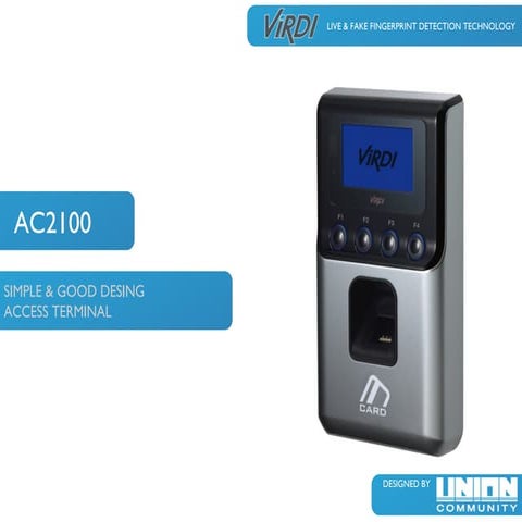 VIRDI AC 2100 | PPT