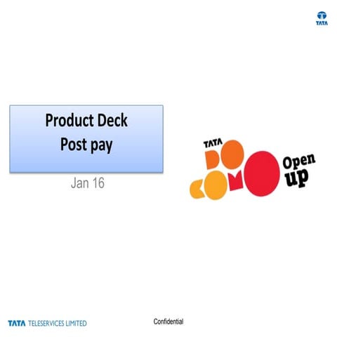Postpaid Products | PPTX