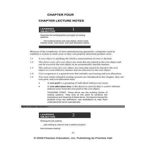 Ac315 chapter4lecturenotes | PDF