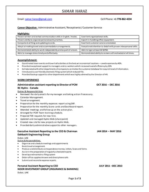 JOB DESCRIPTION - PA TO DIRECTOR | PDF | IT and Internet Support | Internet