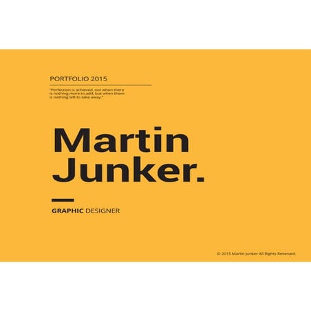 Martin Junker - Portfolio | PDF