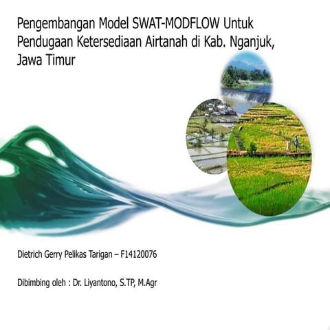 Penelitian SWAT-MODFLOW | PDF