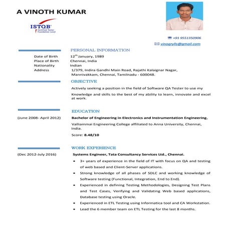 Resume of Joana Rose C. de Ocera | DOC