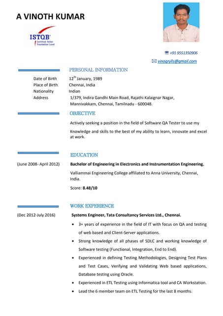 Valerie Harley MLT | PDF