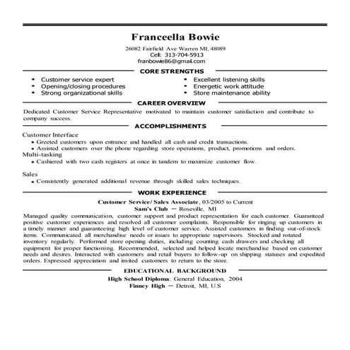 Michelle Bowman Resume 2016 | DOCX