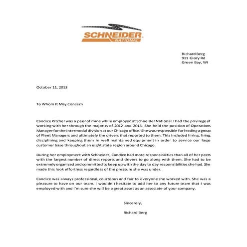 Letter of recommendation Rick Berg 10.11.13