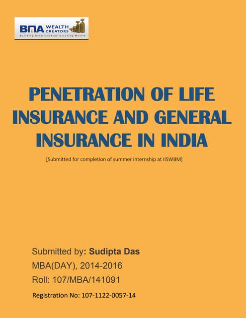 Indian insurance industry overview & market development analysis | PPTX ...