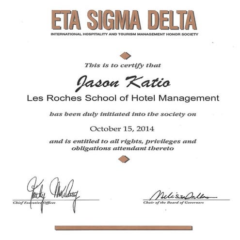 Eta Sigma Delta | PDF