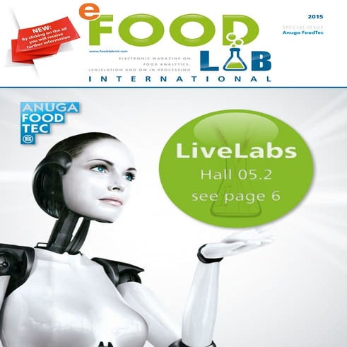 Euro Food 2015_eFoodLab_Special Issue_2015 | PDF | Agriculture | Industries