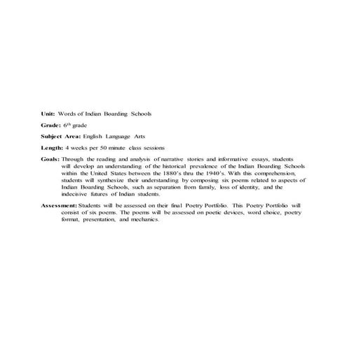 Native American Boarding Schools | PPTX