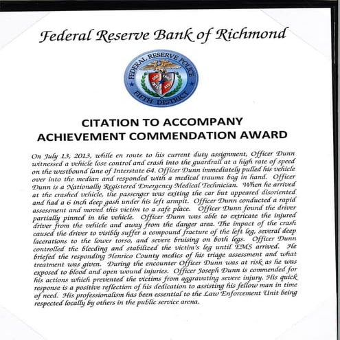 Commendation Award | PDF