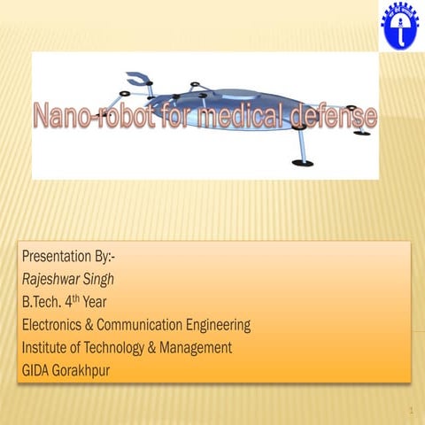 nANOBOT 4th yr. | PDF | Biological Sciences | Science