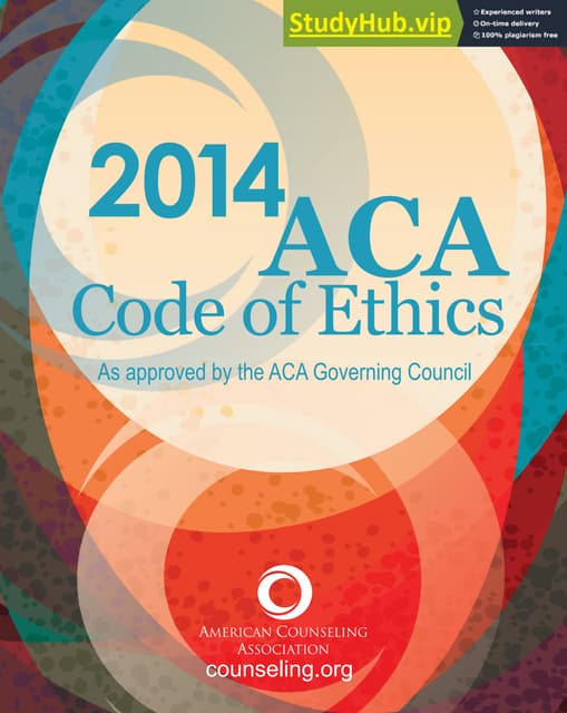 Ncda code of ethics | PDF