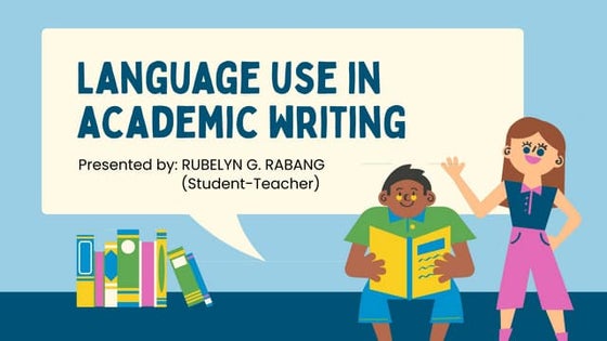 Nature of academic texts | PPTX