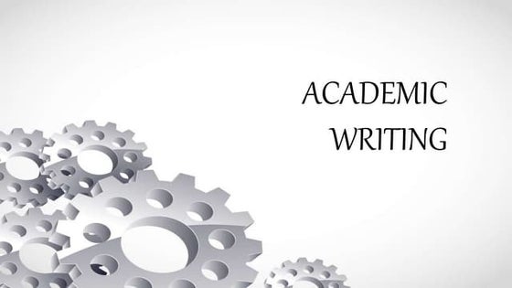 Introduction to Academic writing | PPTX