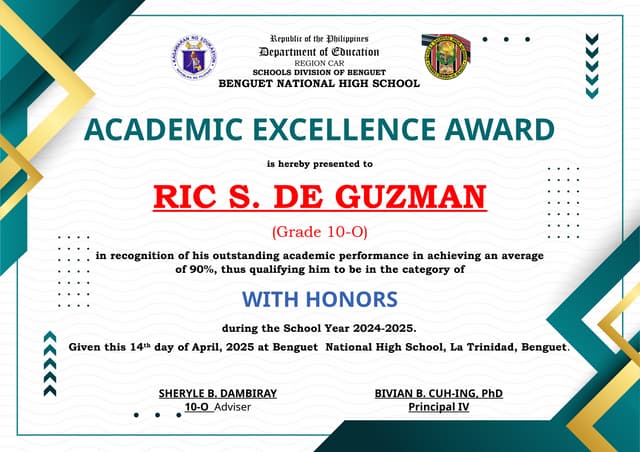 tHIS IS A SAMPLE CERTIFICATE IN DEPED FOR CI | DOCX