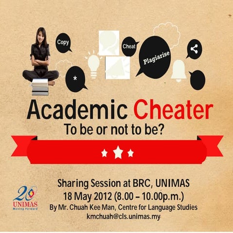 Academic Cheater: To Be or Not to Be? | PDF | Educational Assessment ...