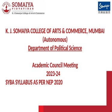 Academic Council Meeting - 2023-24 (Political Science).pptx