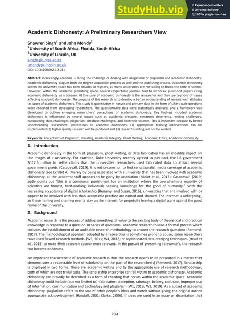 Cases in Plagiarism and several example of plagiarism | PPT