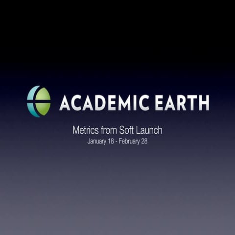 Academic Earth Metrics | PDF