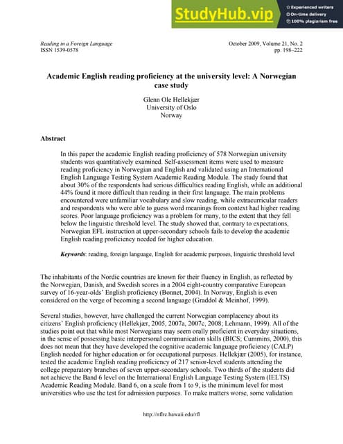 Text readability: its impact on reading comprehension and reading time ...