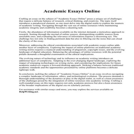Compare And Contrast Essay Online Classes Vs Traditional | PDF
