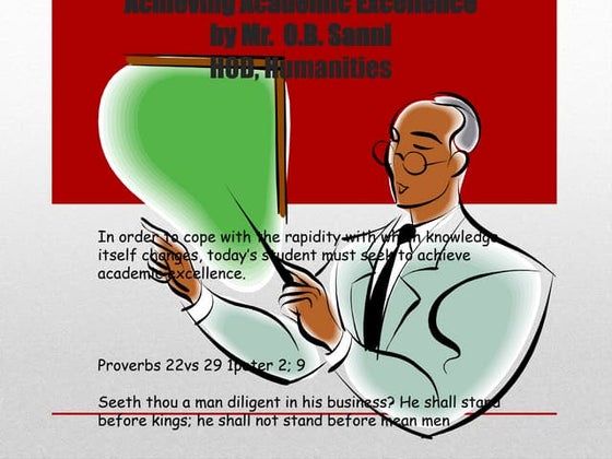 A SPEECH ON academic excellence | DOCX | Education