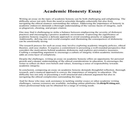 Honesty Essays.pdf
