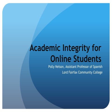 Academic Integrity | PDF