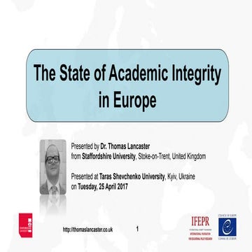 Why Academic Integrity Matters in Thesis Writing | PPTX