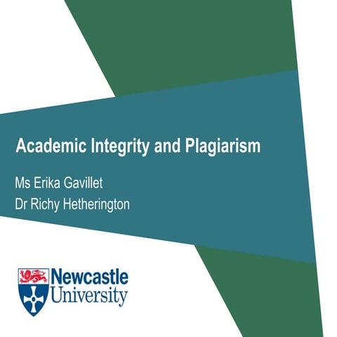 Academic Integrity Lecture Nov 08 Eg And Rh | PPT