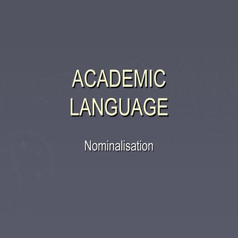 Academic Language | PPT