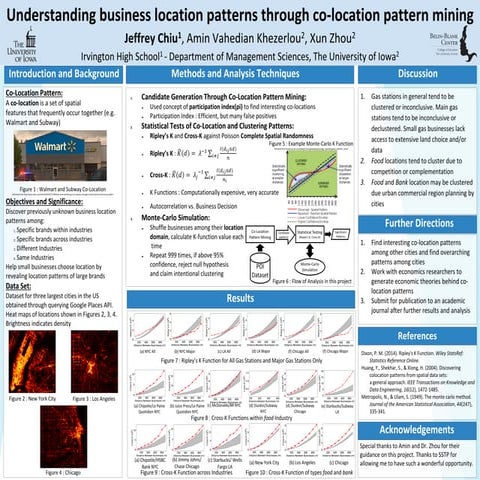Understanding business location patterns through co-location pattern ...