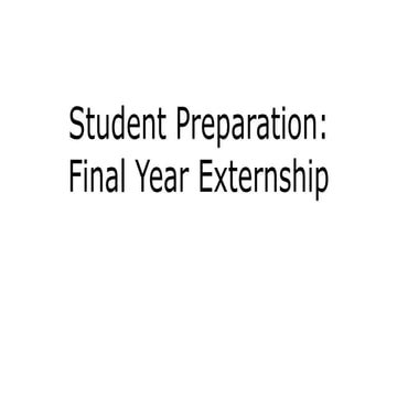 Academic Preparation for Final Year Externship.pptx