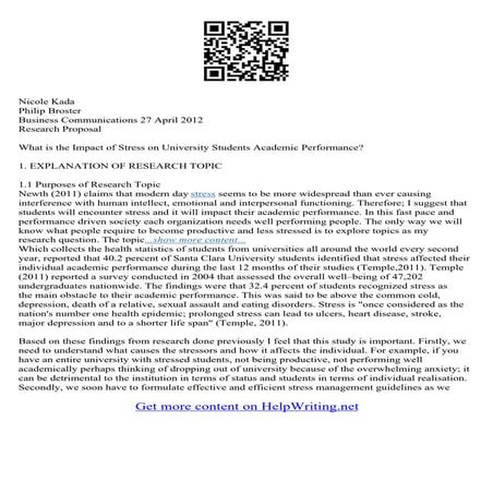 Academic Research Essay | PDF