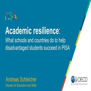 Academic Resilience - What Schools and Countries do to Help ...