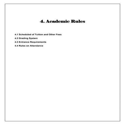 Academic rules for TESDA Programs | PDF