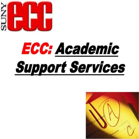 Academic Support Services | PPT