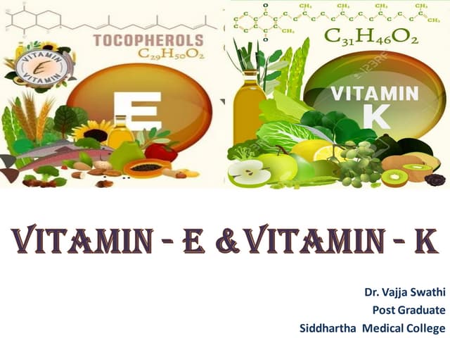 Vitamin e | PPTX