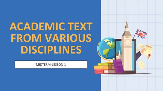 Structures of academic text - EAPP | POTX | Homework and Study | Education