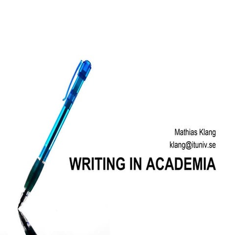 Academic Writing | PPT