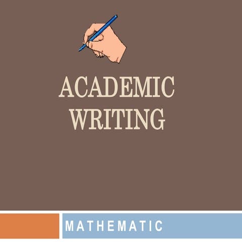 Academic writing | PPT