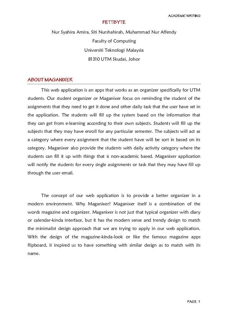 Academic Writing academic-writing