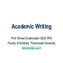 Academic writing | PPT