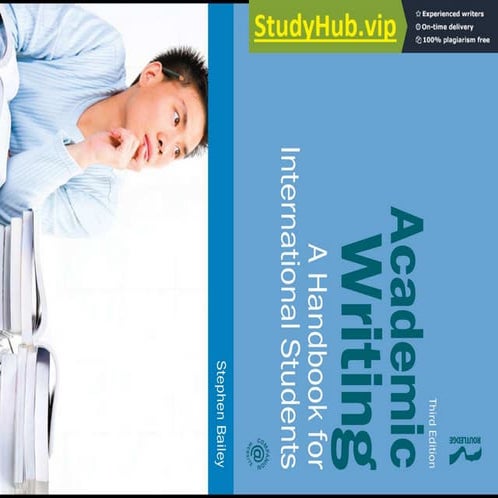 Academic Writing A Handbook For International Students | PDF